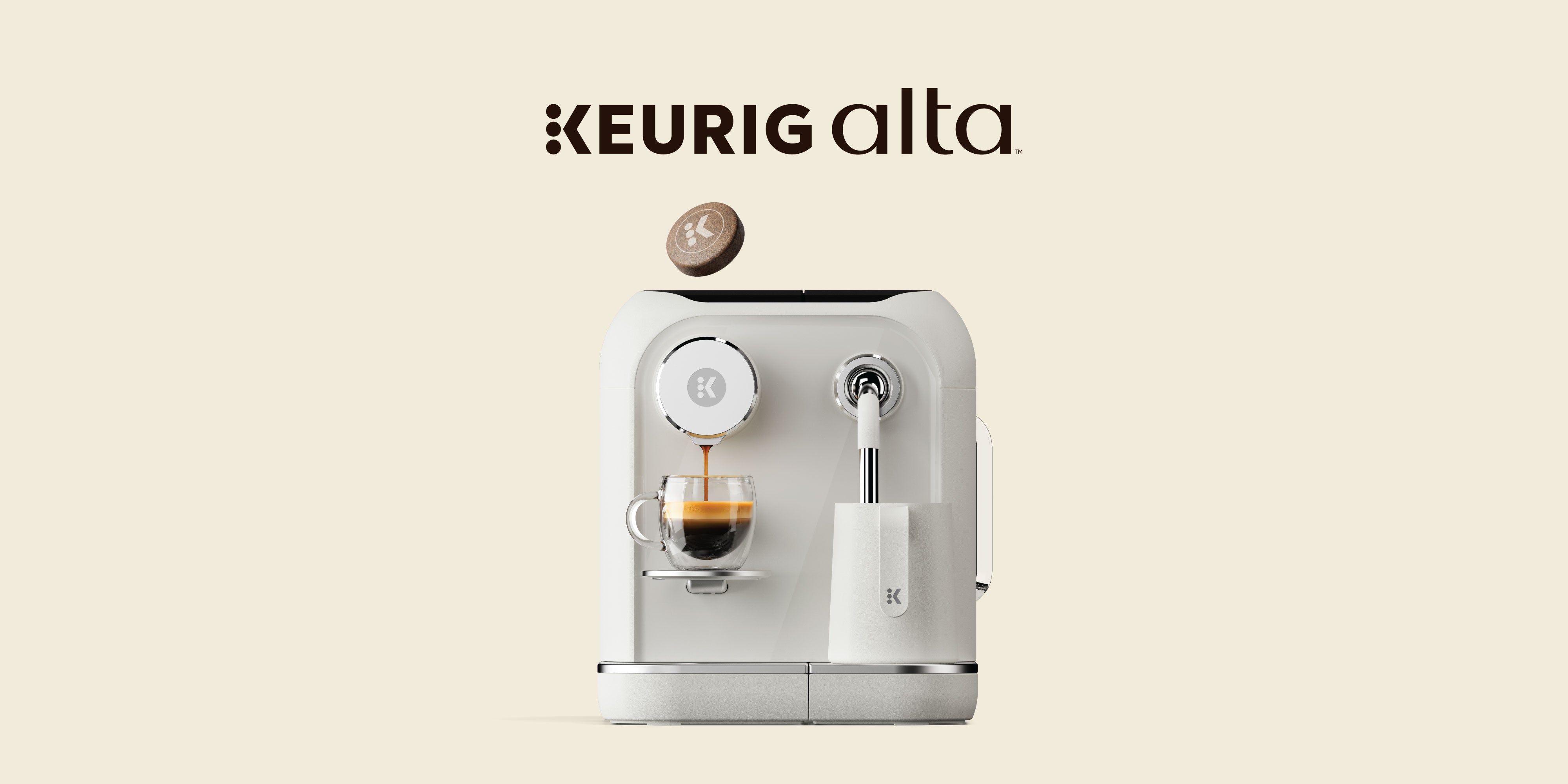 Coffee and Espresso Maker | Plastic-Free Coffee Pods | Keurig Alta™